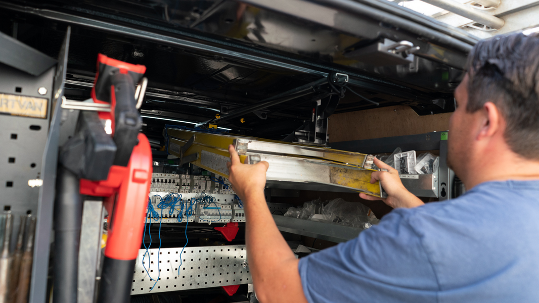 JET Rack® Ladder Storage System | Efficient and Secure Storage System