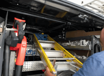 JET Rack® Interior Ladder Storage System
